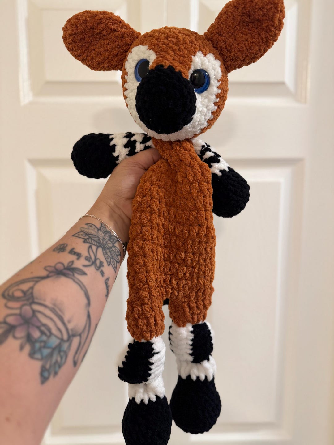 Handmade Crocheted Okapi Lovey Soft & Cuddly Toy - Etsy