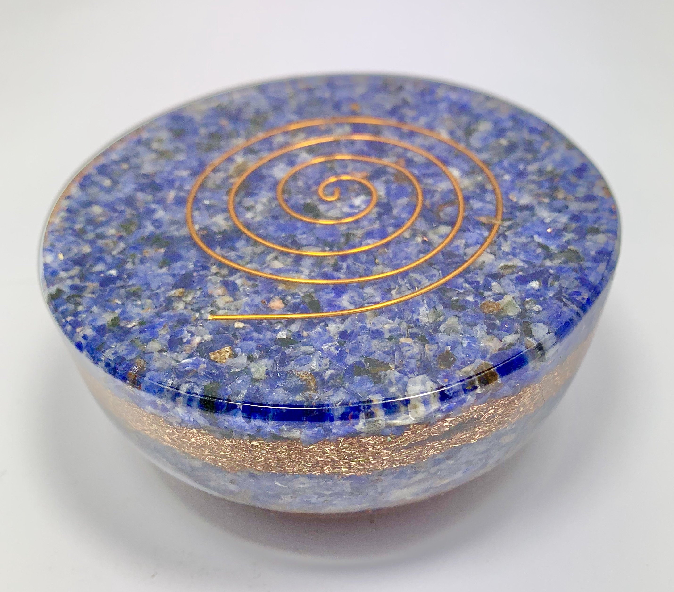 Sodalite Orgonite Tower Buster Dome | Etsy