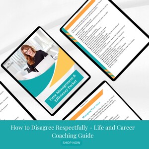 Workbook & Guide, Coaching Tool for Time Management and Efficiency ...