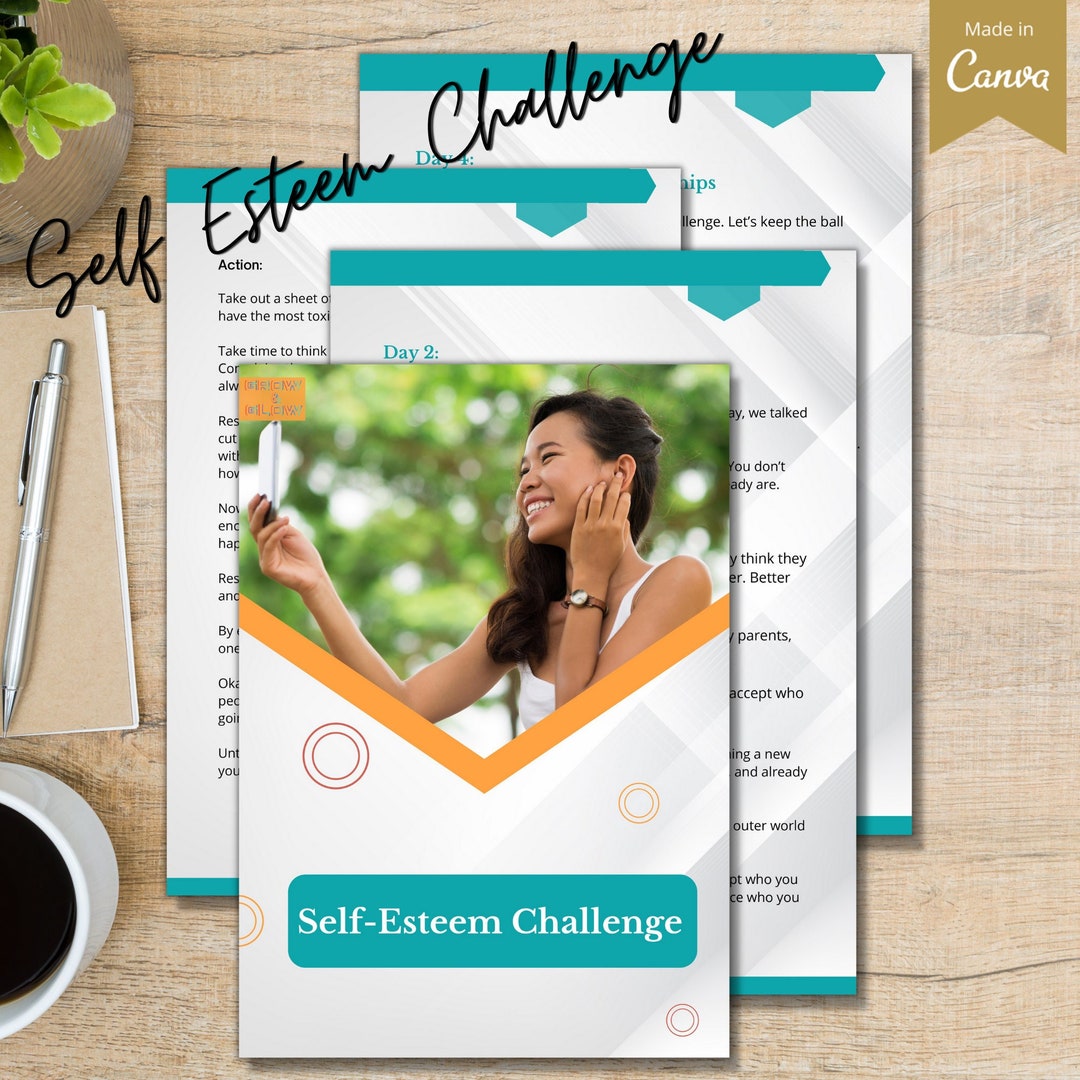 5 Day Self-esteem Challenge Guide, Tool for Coaches and Coachees ...