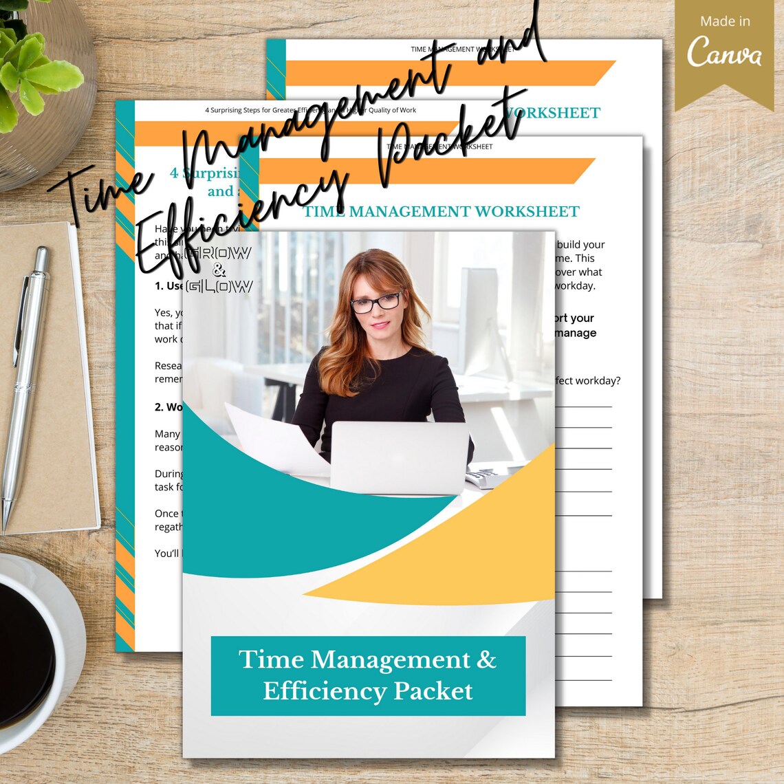 Workbook & Guide Coaching Tool for Time Management and - Etsy