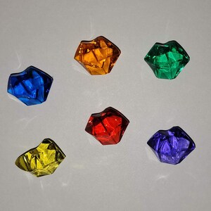 Marvel Avengers: Endgame Infinity Stones Acrylic Replica With 3D ...