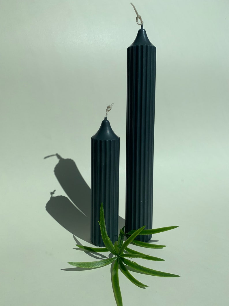 Roman Column Candles Natural Hand Poured Candles Soy Wax - Etsy