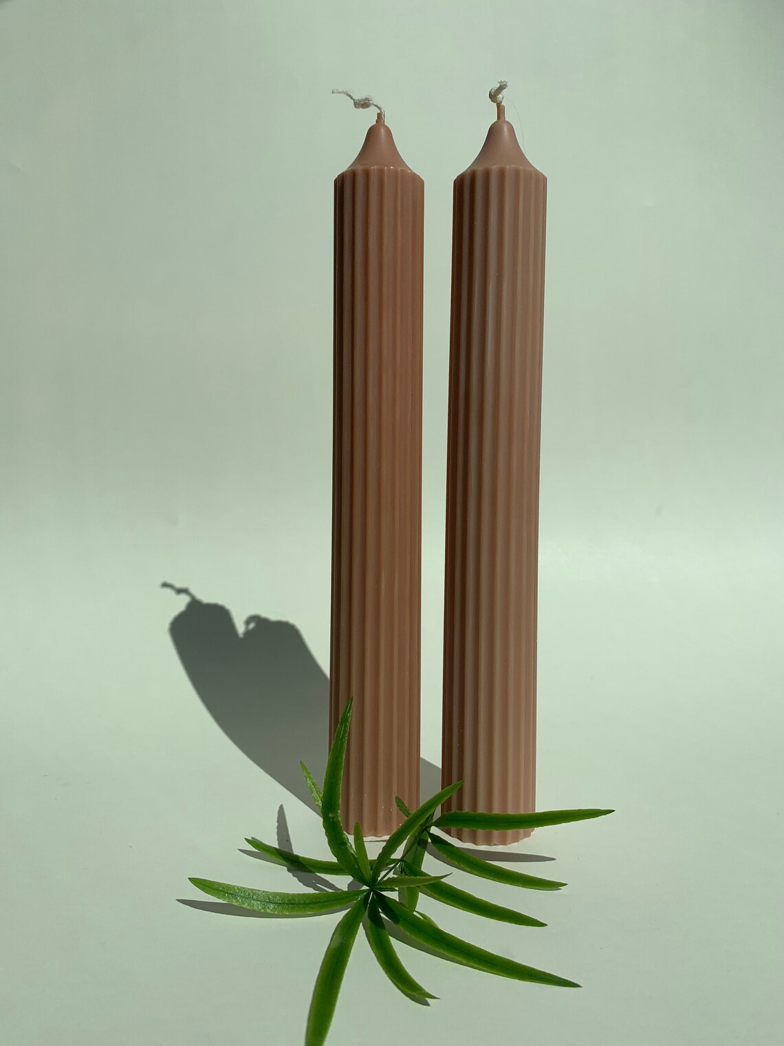 Set of Roman Column Candles Natural Hand Poured Candles Soy - Etsy