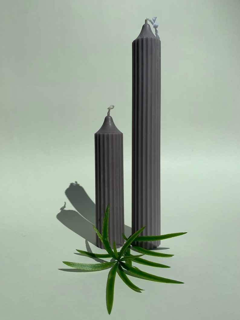 Roman Column Candles Natural Hand Poured Candles Soy Wax - Etsy