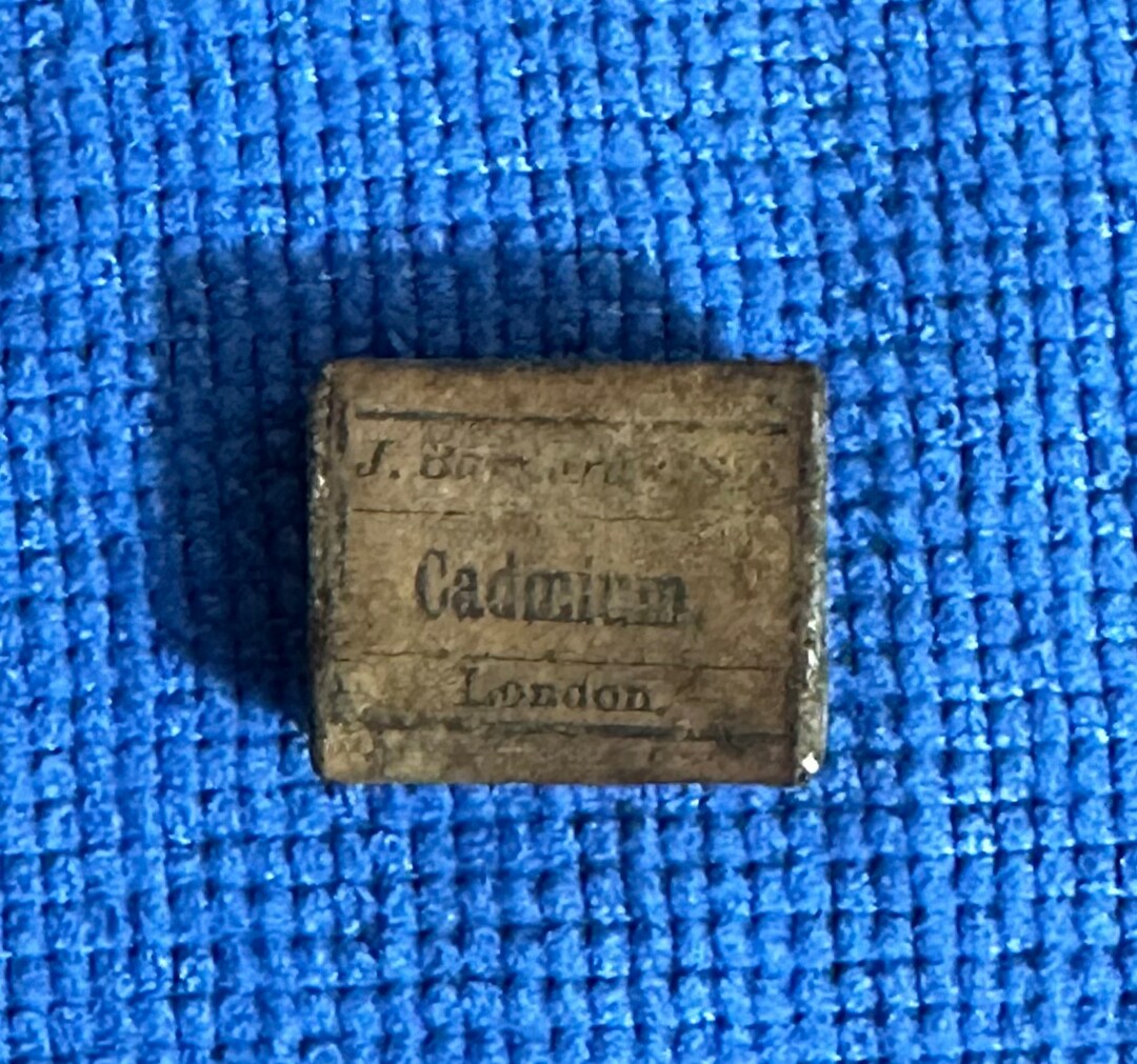 Antique J Barnard & Son Watercolour Paint Block Very Rare Half Pan ...