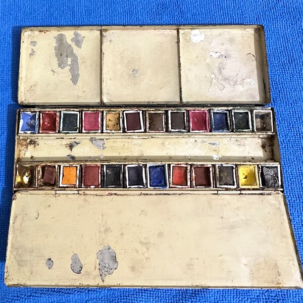 Watercolor Paint Box - Etsy