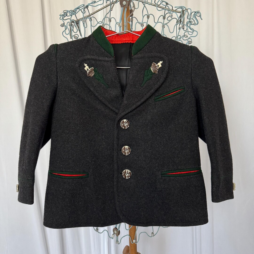 VTG Little Austrian Trachten Jacket - Etsy
