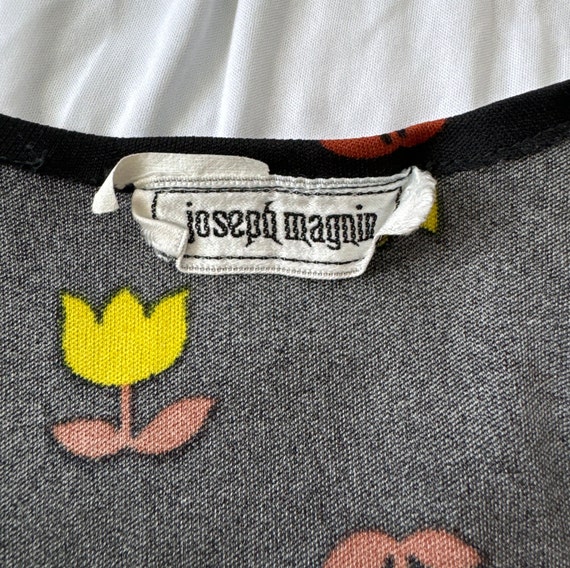 70s Joseph Magnin Tulip Top! - Gem