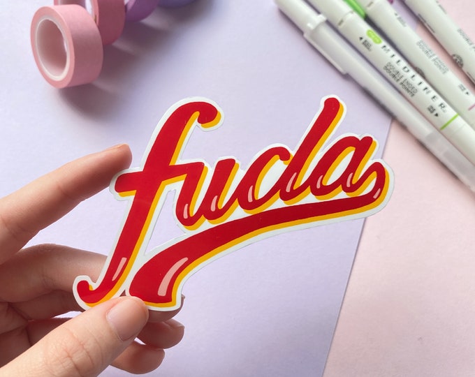 USC Trojans FUCLA Sticker - Etsy