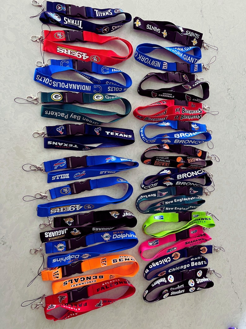 Football Team Lanyard - Etsy