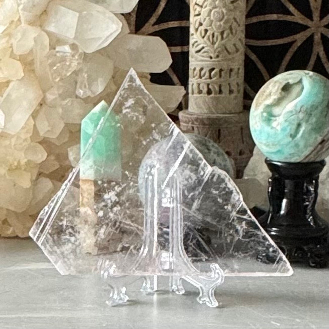 Selenite Slabs/plates for Clearing and Charging Your Crystals and Space ...