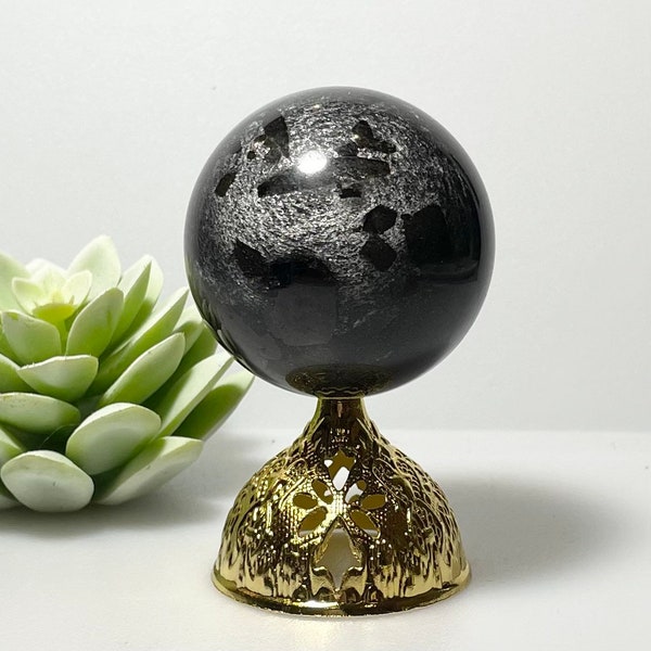 Rare Obsidian Spheres - Etsy