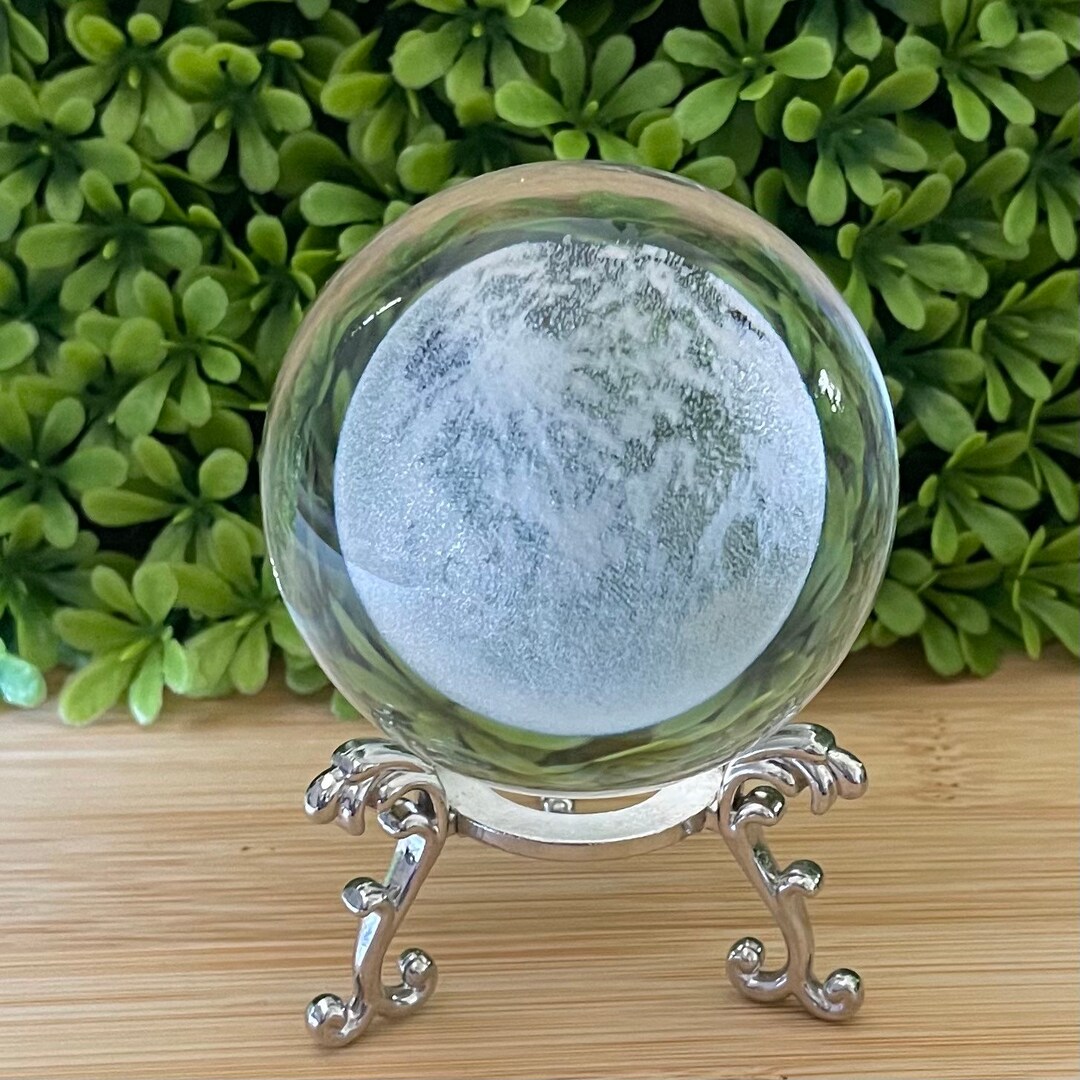 Glass Etched Spheres for Home Decor and Gifts - Etsy