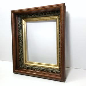 Late Victorian 8 X 10 Shadowbox Picture Frame 1800s Eastlake Style Wood ...
