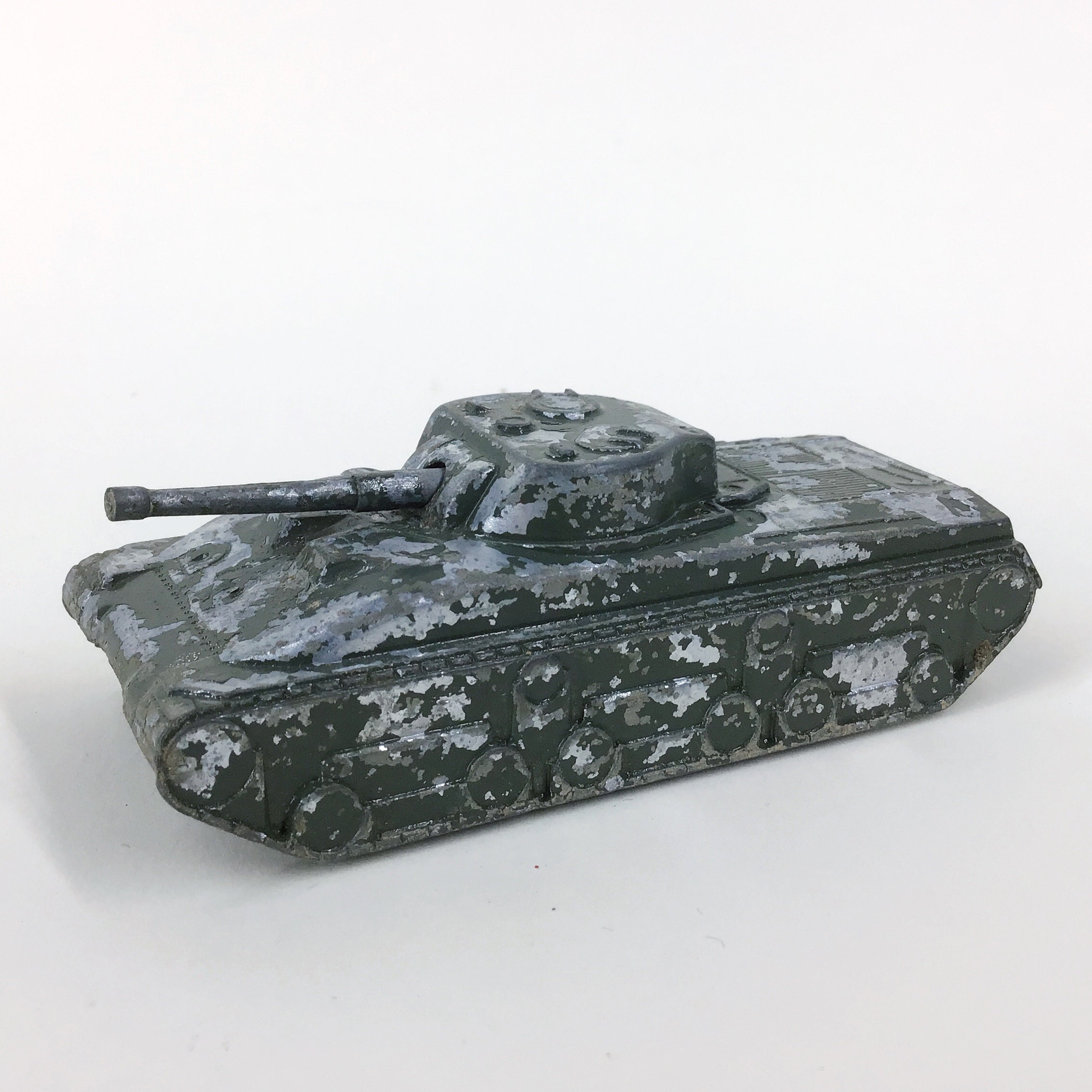 3 Original 1950s Midgetoy Military Vehicles Army Tank, Red Cross ...