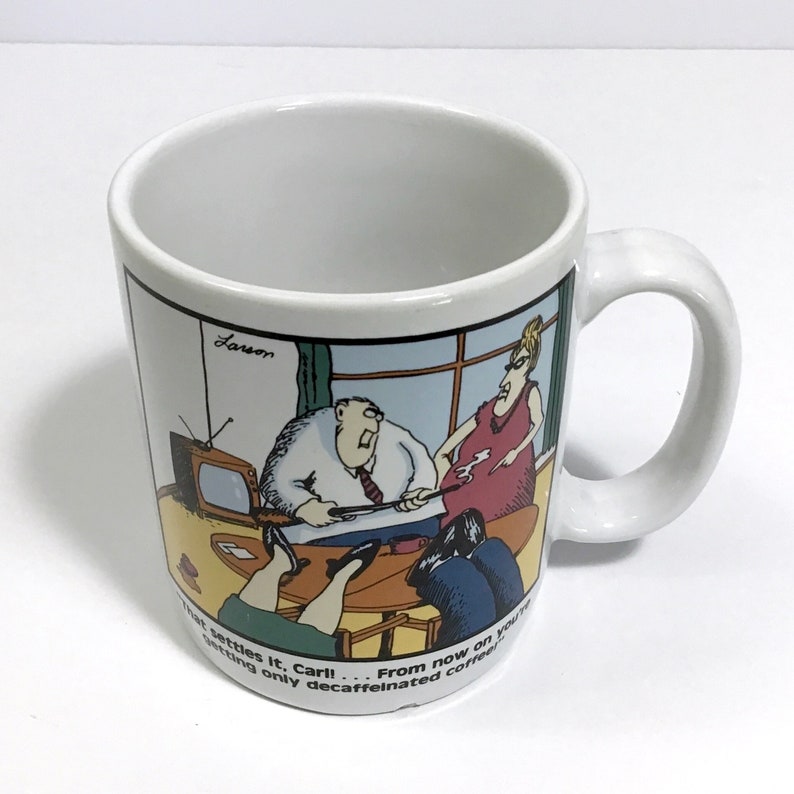 Vintage the Far Side Coffee Mug Gary Larson Cartoon Series Characters ...