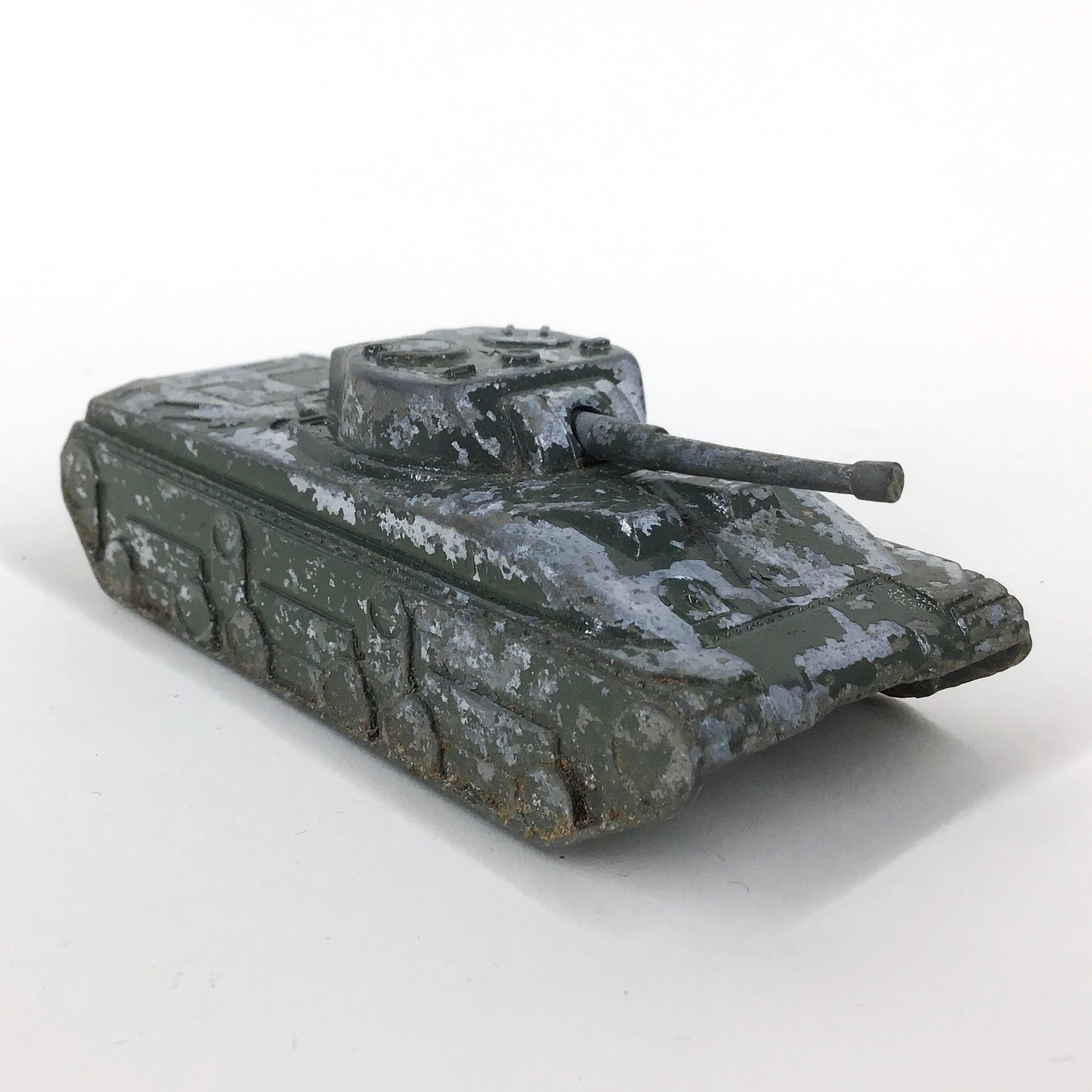 3 Original 1950s Midgetoy Military Vehicles Army Tank, Red Cross ...