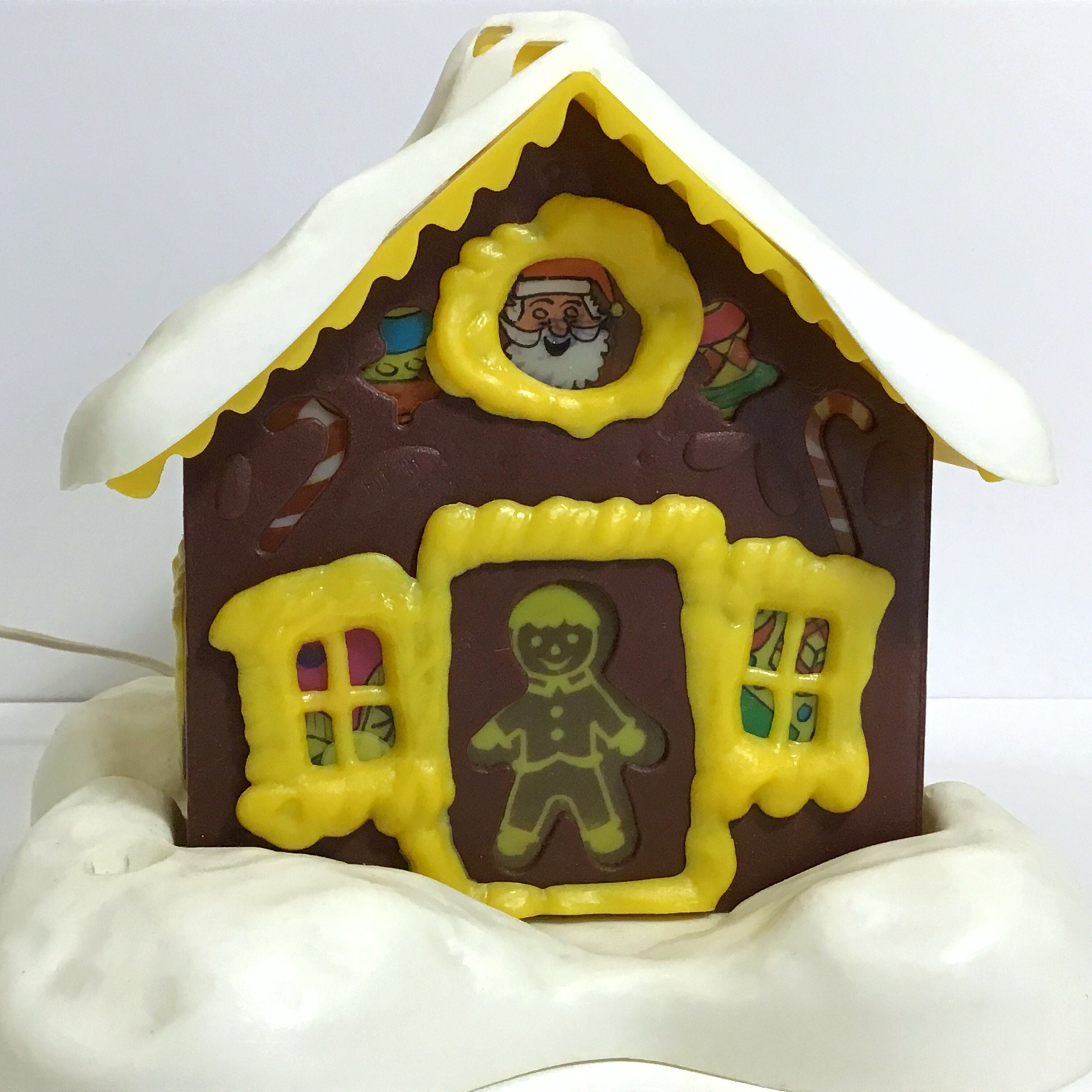 Vintage Regency Alpine Village Ginger House W/ Box Lighted Gingerbread ...