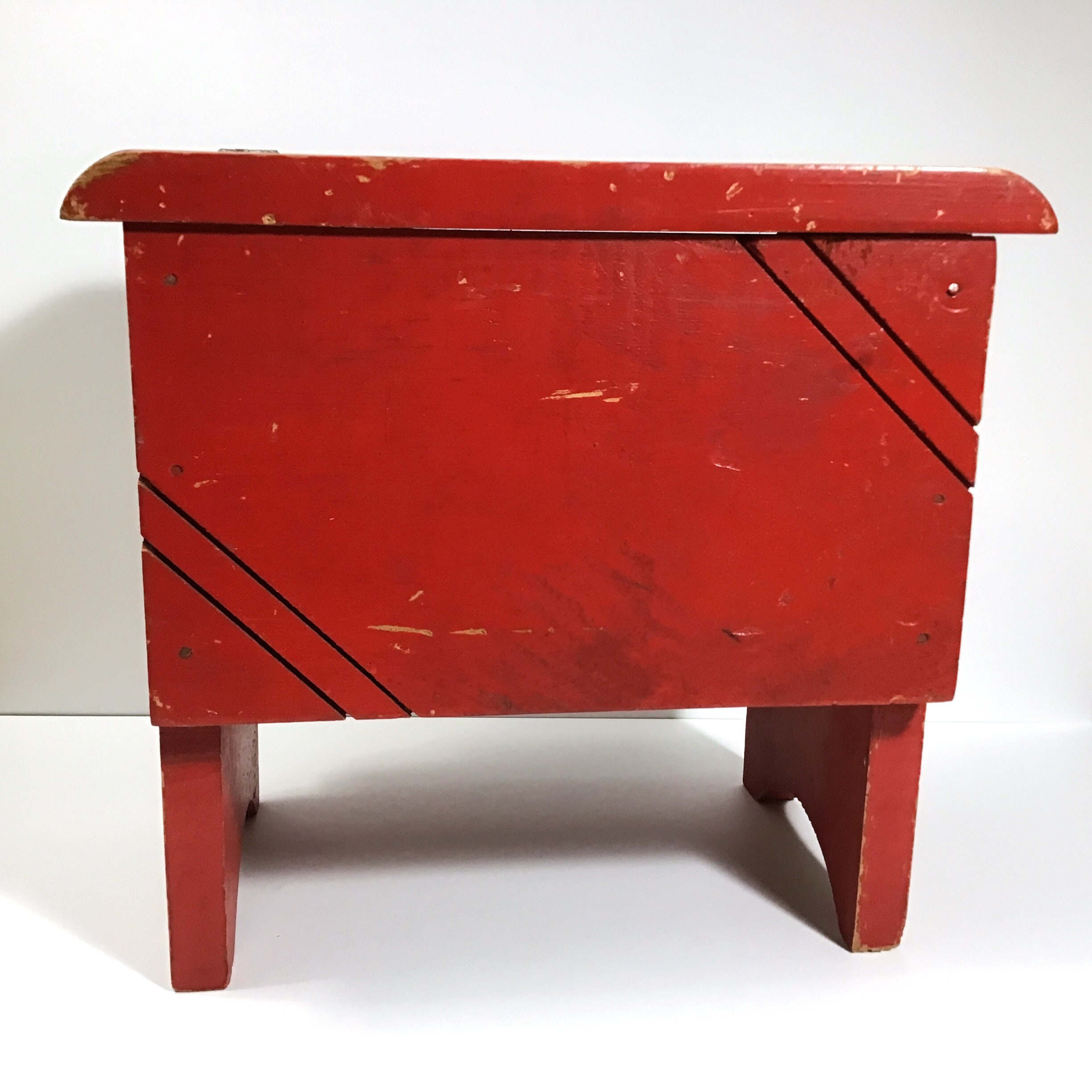 Vintage Shine Mister Shoe Shine Box & Kit Accessories Little Red Hand ...