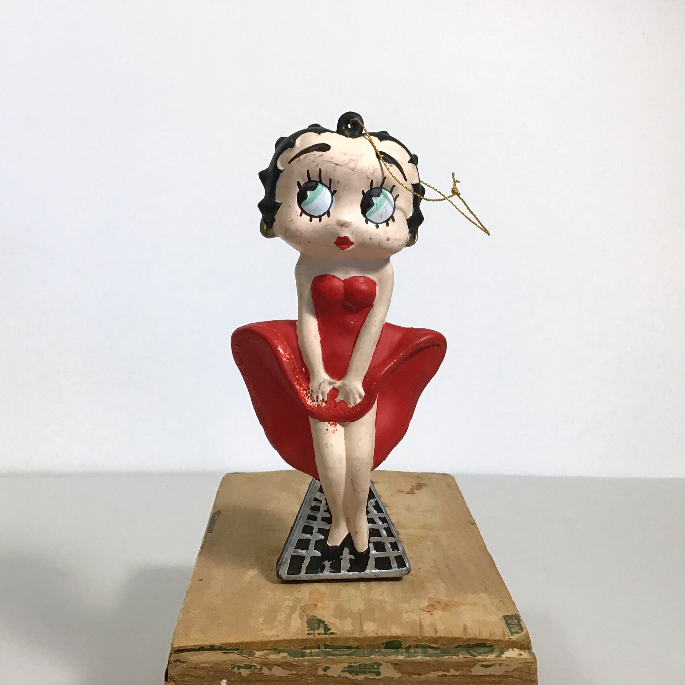 Vintage Betty Boop Christmas Tree Ornament Betty Boop as Marilyn Monroe ...