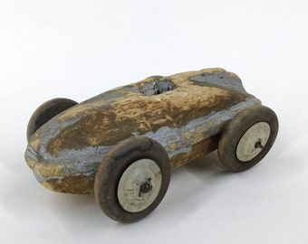 Hand Carved Wood Car | Etsy