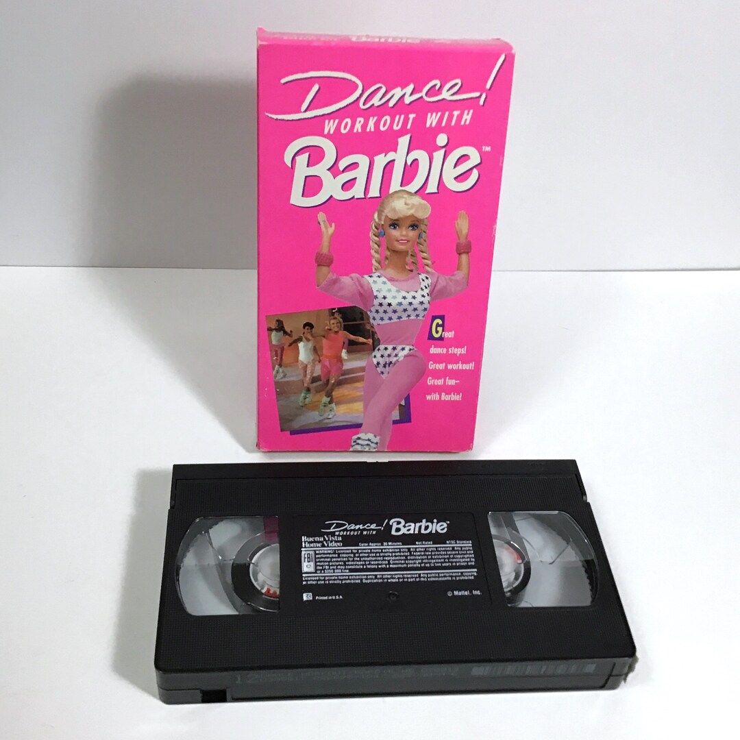 Dance Workout With Barbie Vintage 1992 VHS Tape Barbie - Etsy