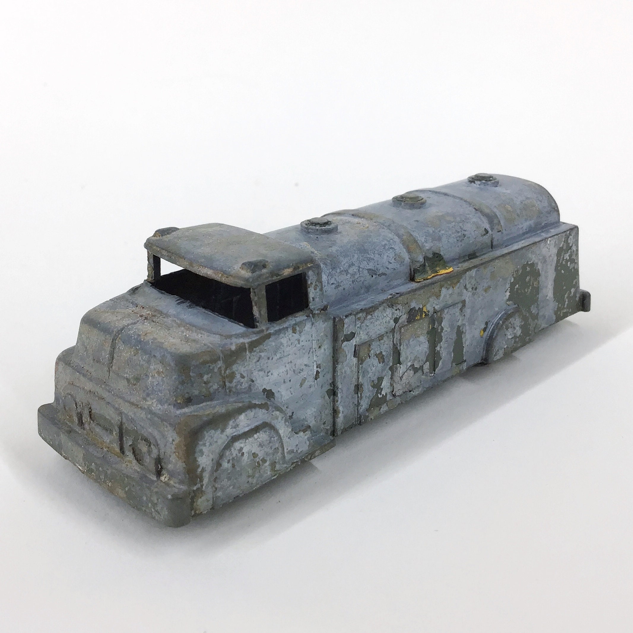 3 Original 1950s Midgetoy Military Vehicles Army Tank, Red Cross ...