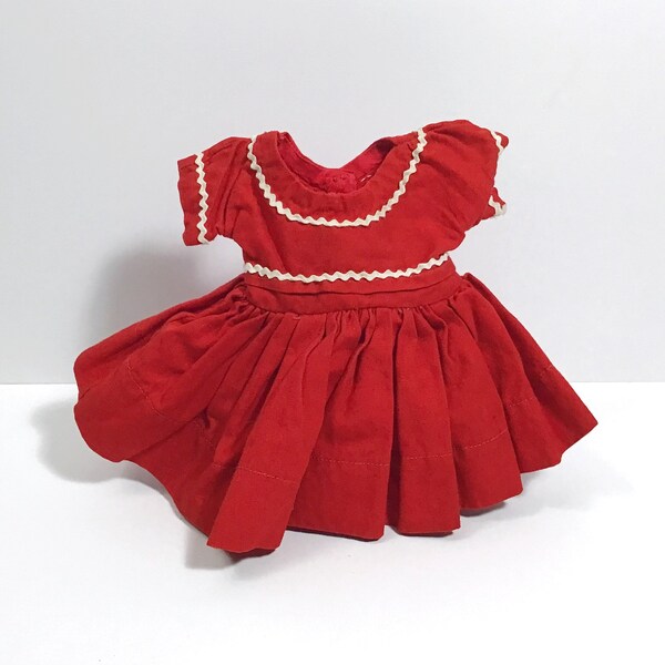 Red Doll Dress - Etsy