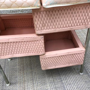 Vintage Pink Doll Changing Table, the Berry Twins / Badger Basket Co ...
