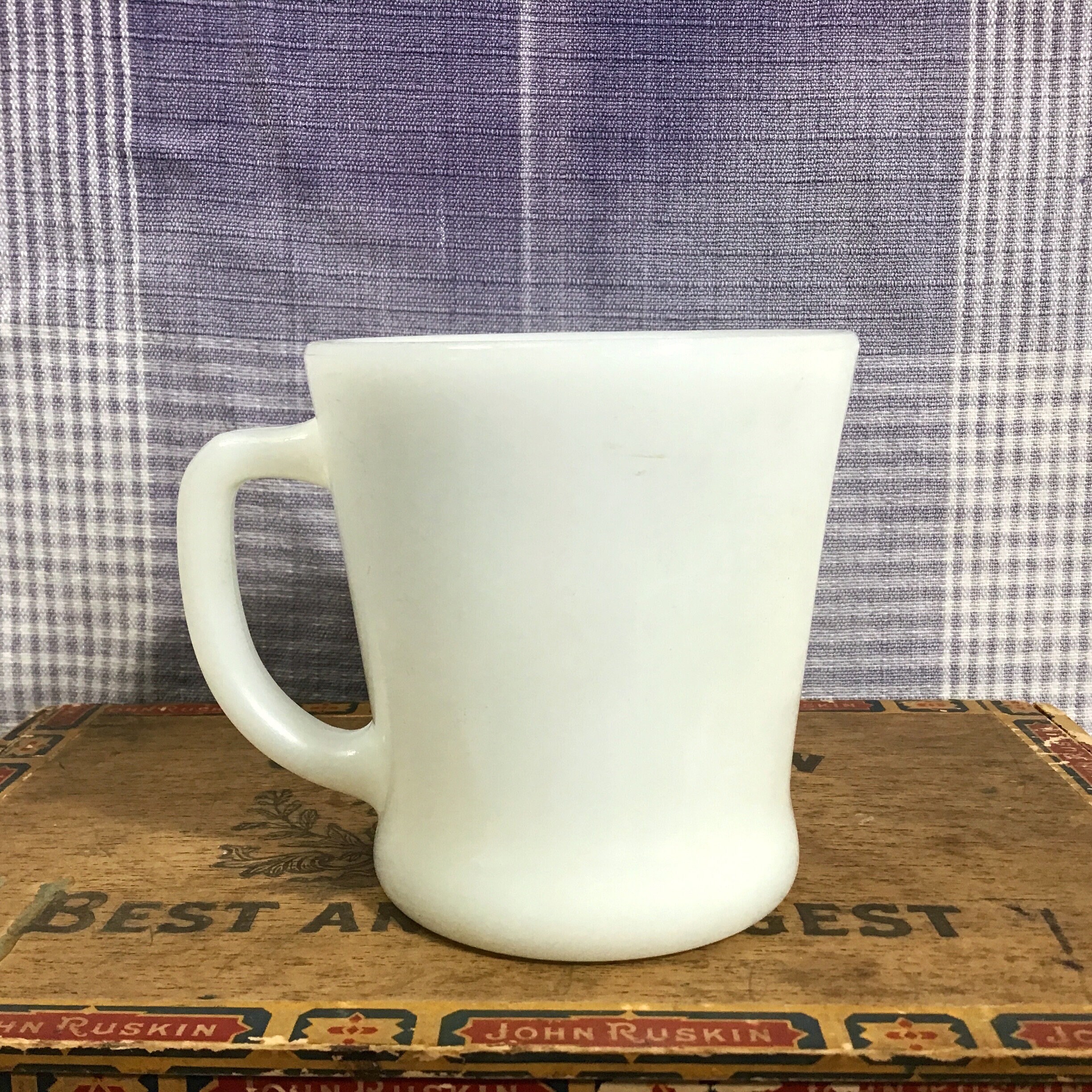 Vintage Esso Exxon Milk Glass Tiger Mug by Anchor Hocking Tony the ...