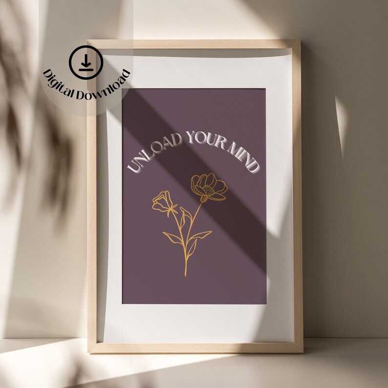 Inspirational Quote Therapy Artwork Digital Download, Counseling Office ...