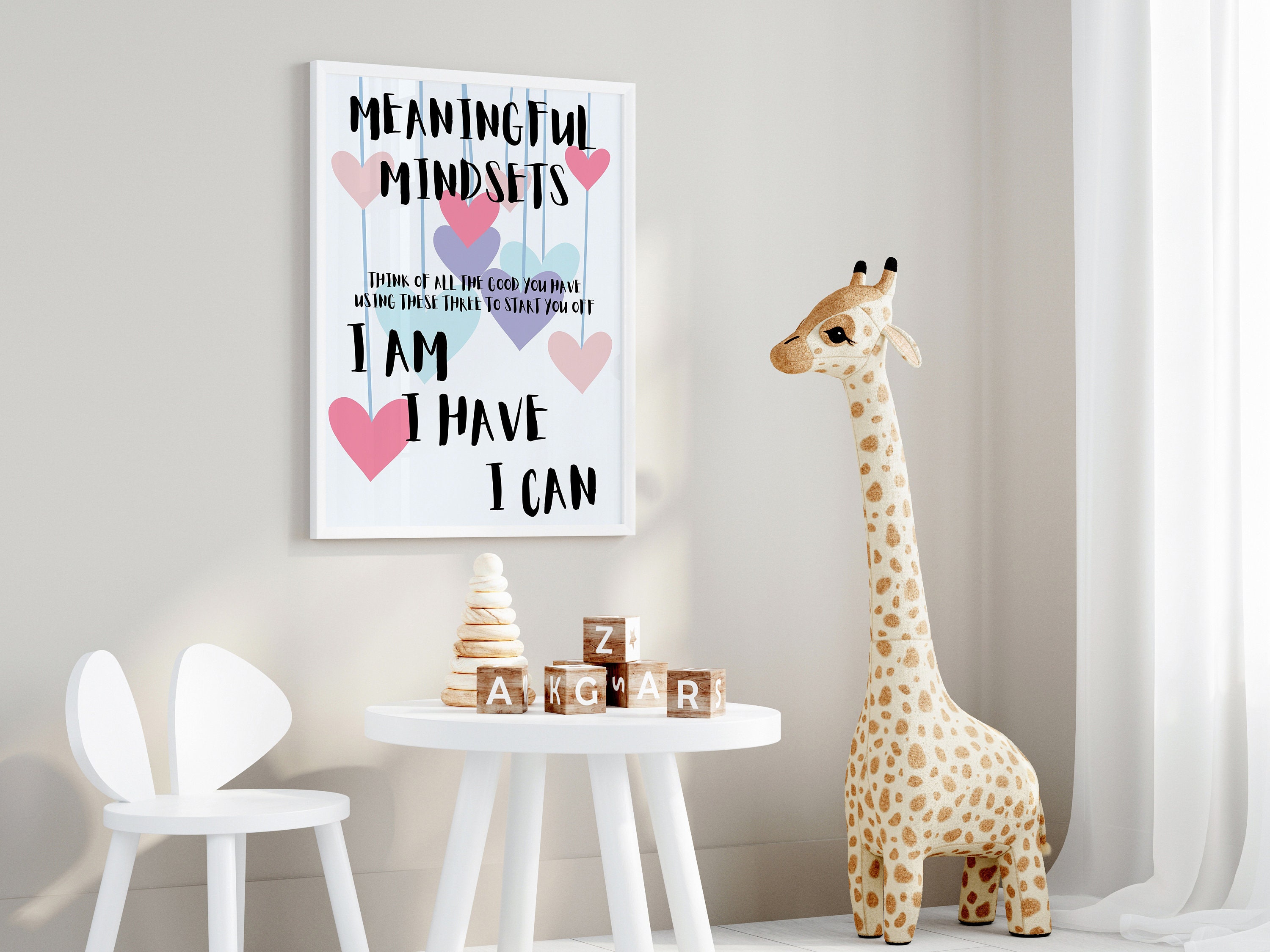 Calm Corner Poster Calming Techniques Calming Down Corner Time Out ...