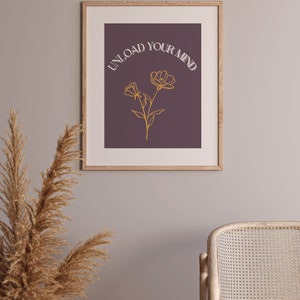 Inspirational Quote Therapy Artwork Digital Download, Counseling Office ...