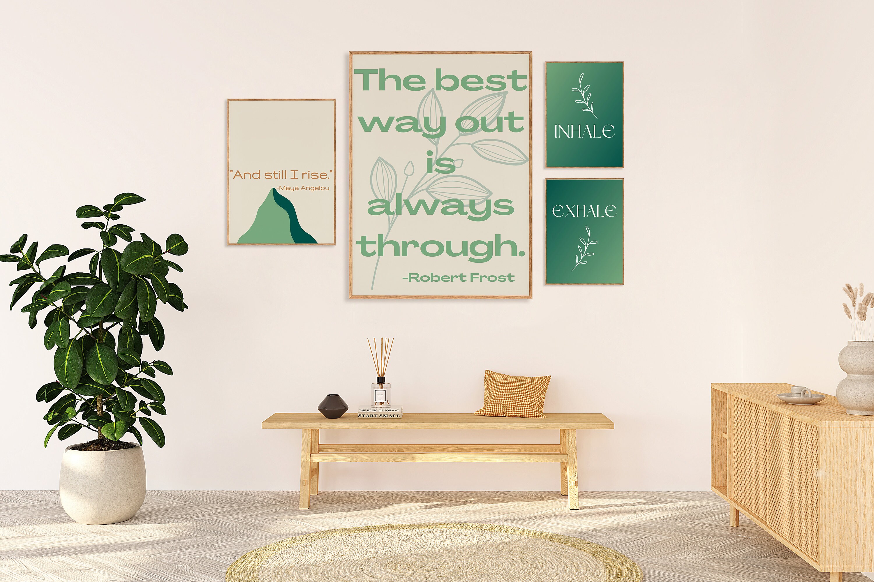Occupational Therapy Healing Art Posters Inspirational Quotes Wall Art ...