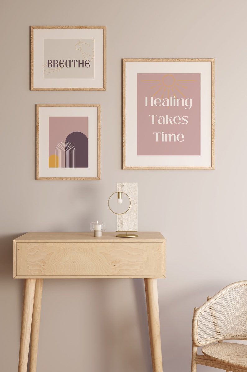 Counseling Office Decor Healing Art Posters Occupational Therapy ...