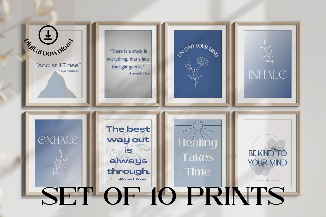 Occupational Therapy Counseling Office Decor Inspirational Quotes Wall ...