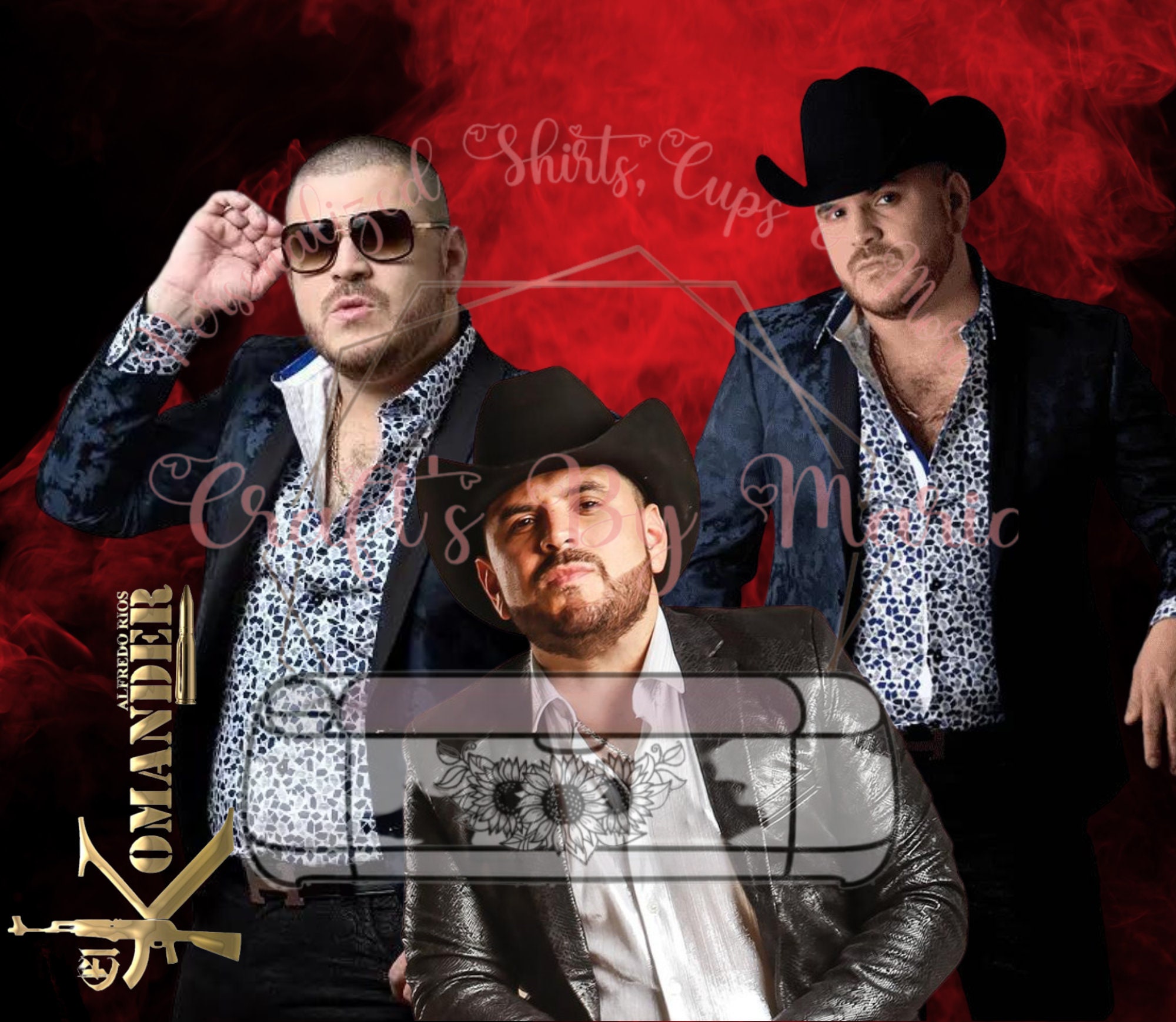 The Komander alfredo Rios Tumbler Wrap - Etsy