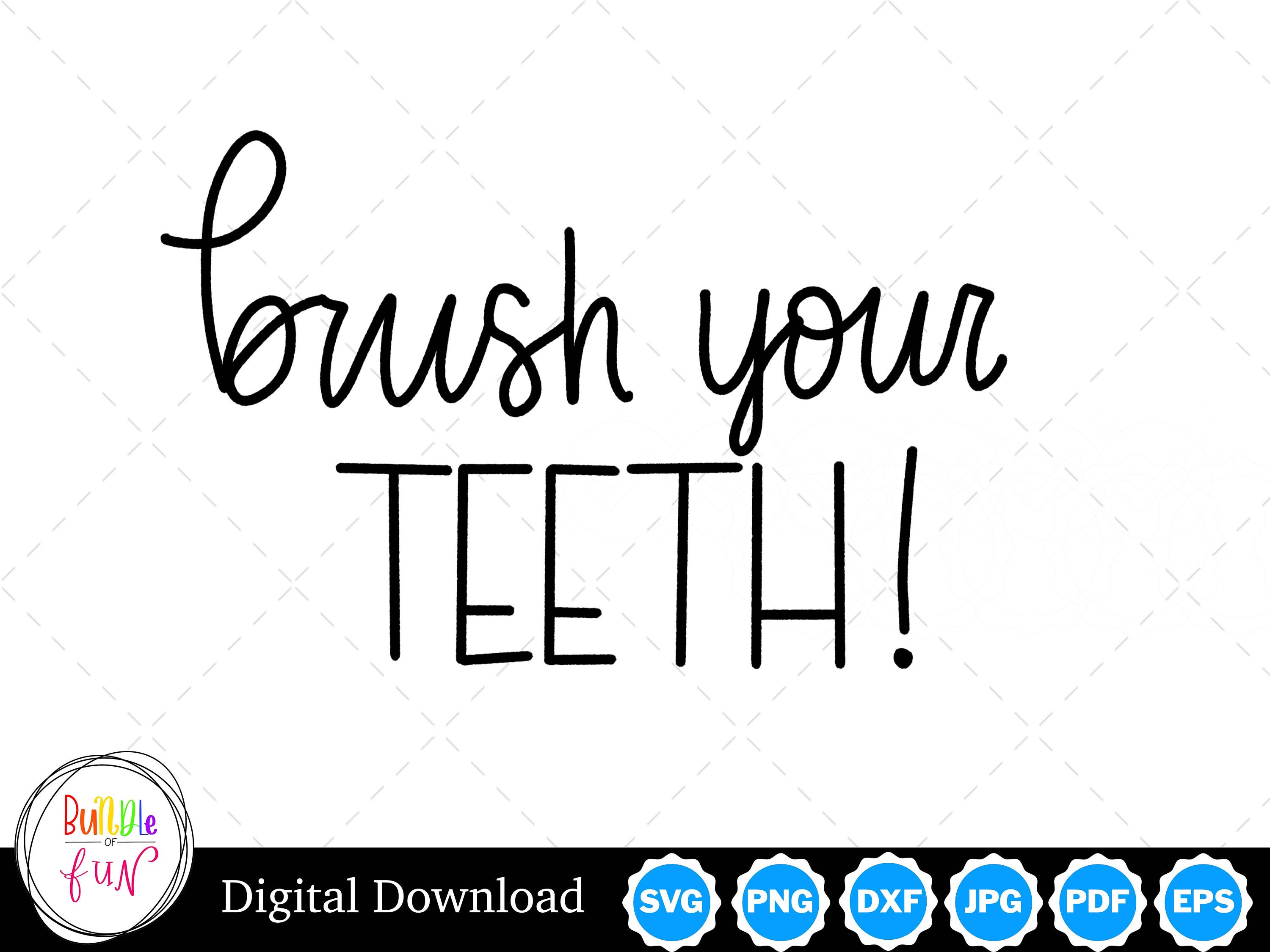 Digital Prints Prints Art & Collectibles eps Cursive Script Brush Your ...