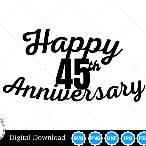 45th Anniversary - Etsy