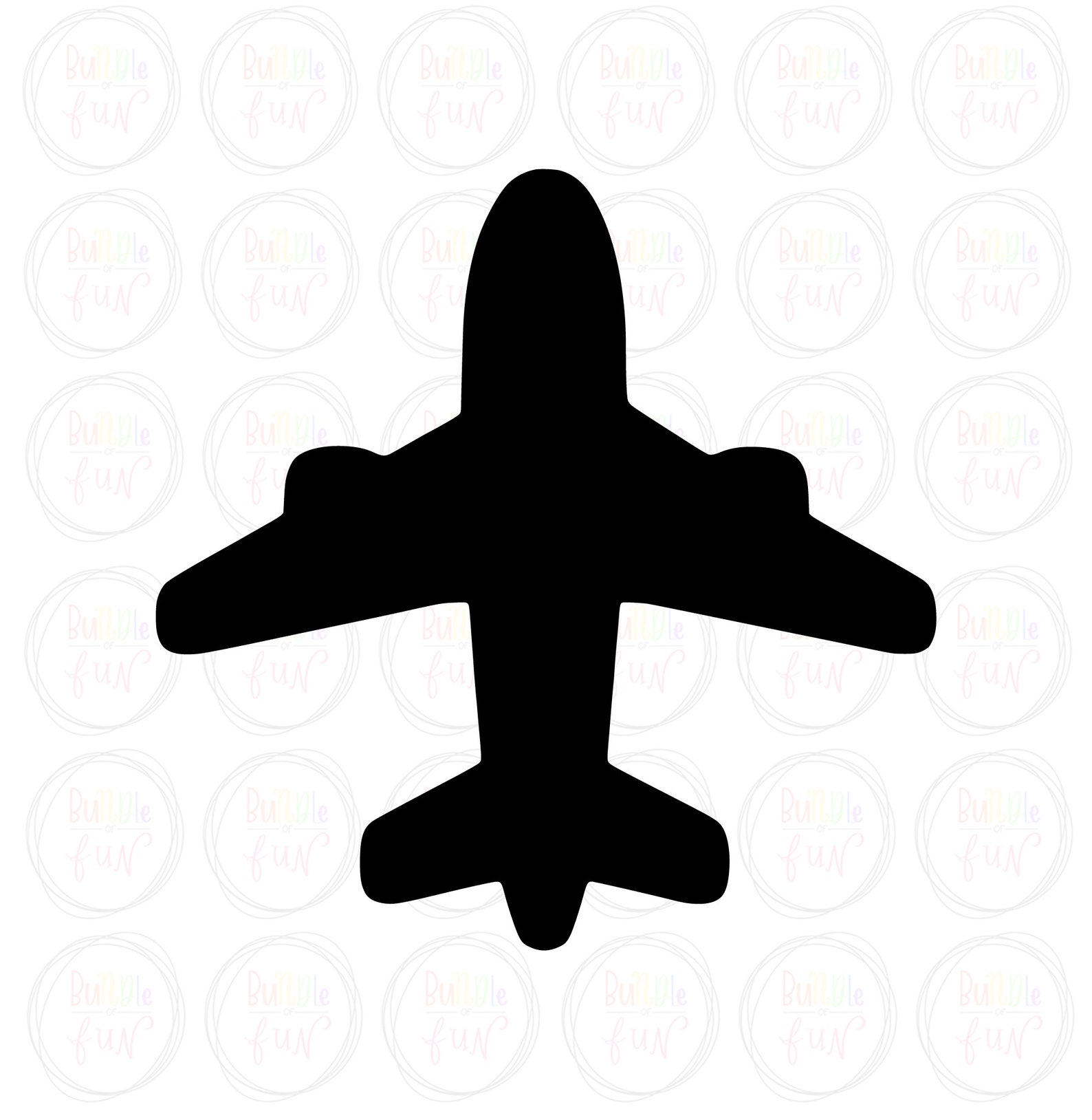 Jet Airplane Design, Jet Airplane SVG, Jet Airplane Outline, Aviation ...