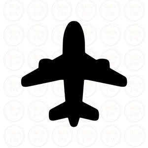 Jet Airplane Design, Jet Airplane SVG, Jet Airplane Outline, Aviation ...