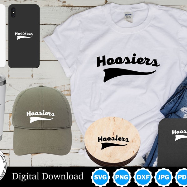 Hoosiers Stencil - Etsy