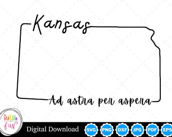 Kansas Svg Digital Download - Etsy