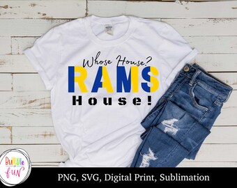 Rams Svg Shirt - Etsy