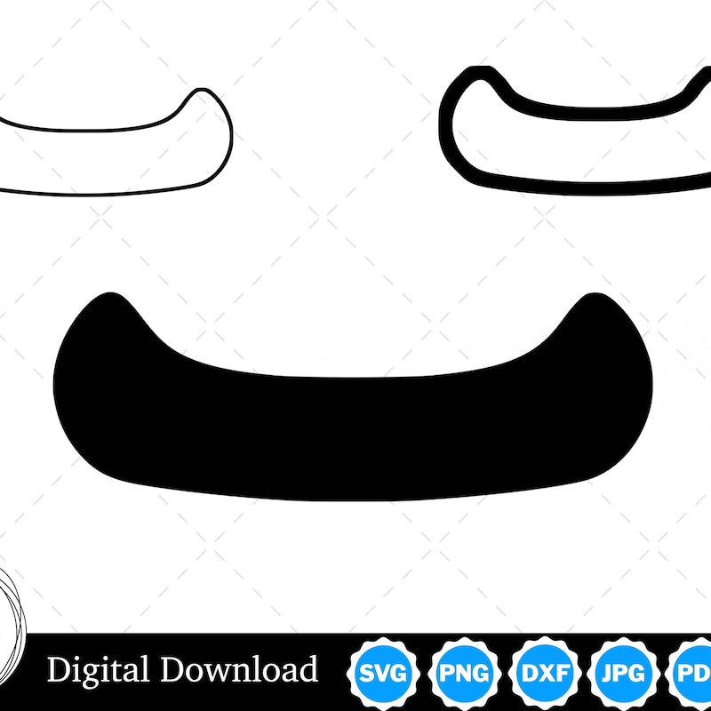 Canoe Svg - Etsy