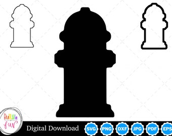 Hydrant Box 3D Craft Project Hydrant Box Fireman Fire - Etsy