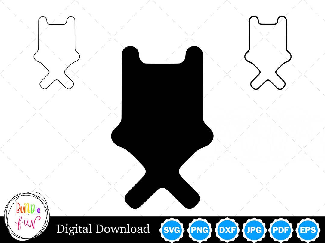 Directors Chair Silhouette With Two Outlines | Directors Chair SVG ...