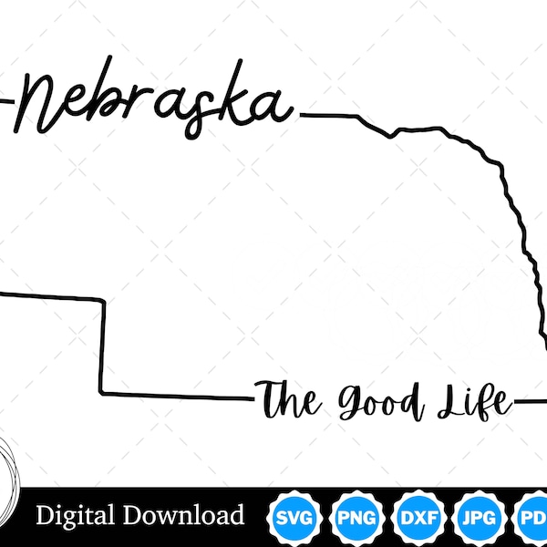 Nebraska Design - Etsy