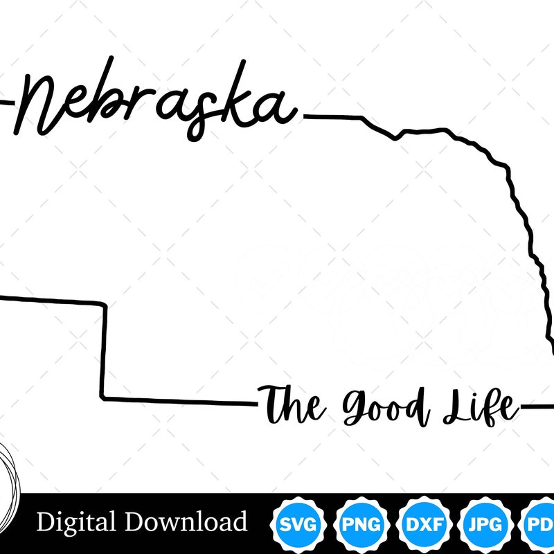 Svg Nebraska - Etsy